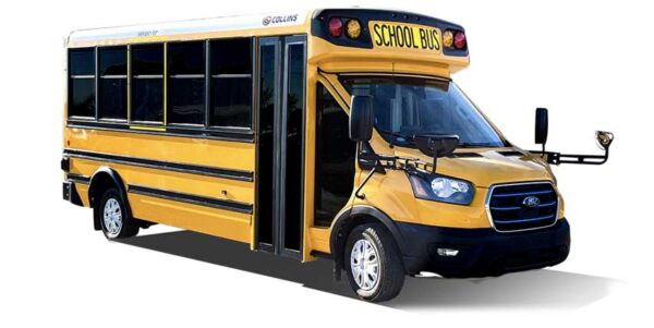 Holt Truck Centers | Collins Bus | All-Electric Ford E-Transit School ...